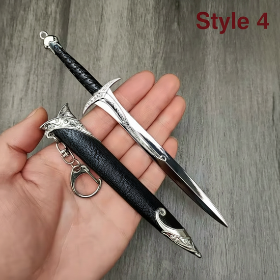 METAL SWORD KEYCHAINS – UNIQUE RANDOM PARADISE 🌺